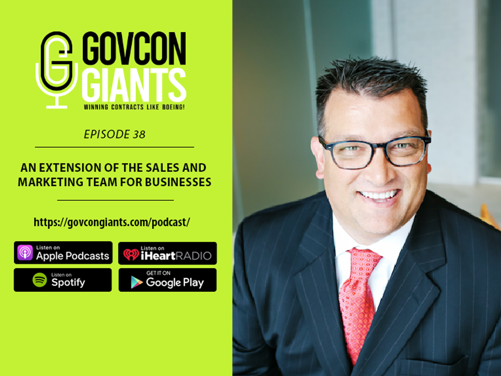 JetCo Solutions President featured on episode of Govcon Giants podcast